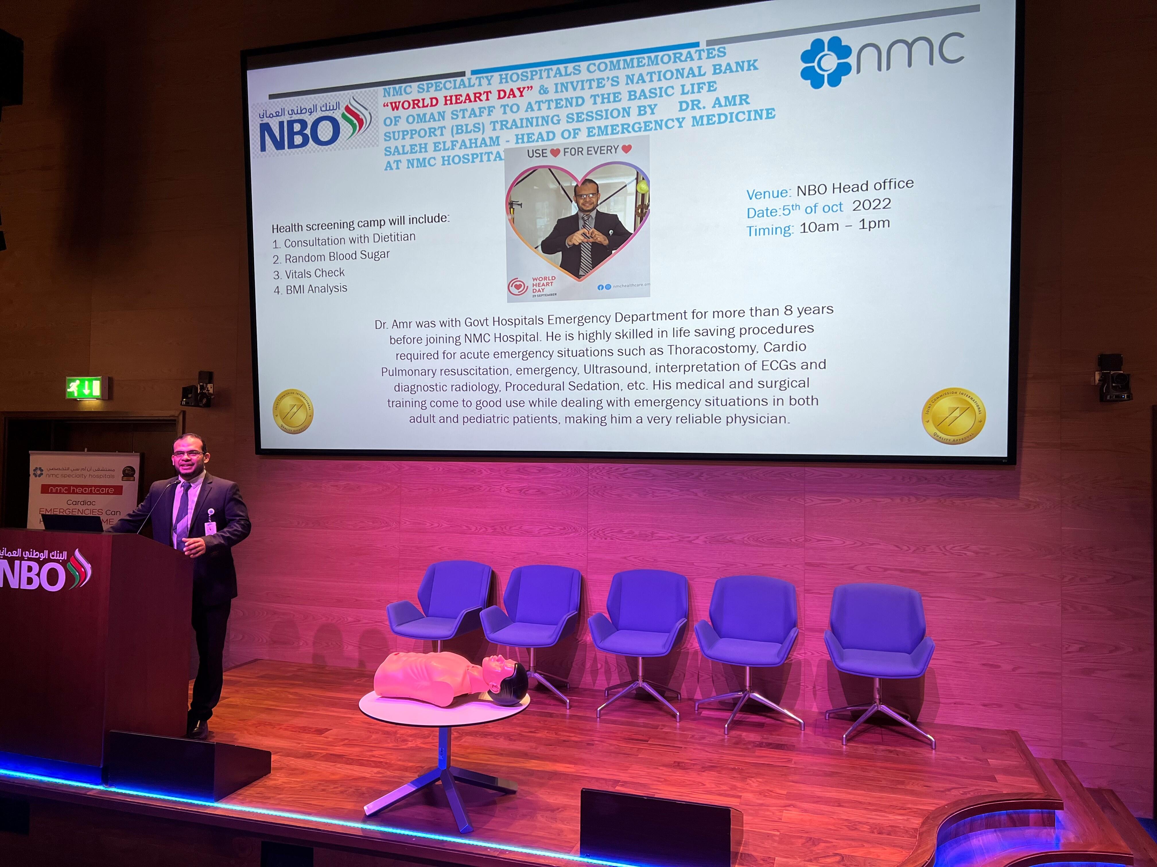 NBO Empowers Employees With Workplace Safety and Lifesaving Techniques | Al Bawaba